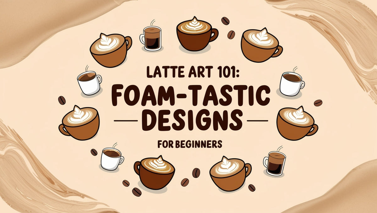 Latte Art 101: Foam-Tastic Designs for Beginners ☕🎨 – Encore Coffee ...